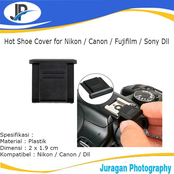 Jual Universal Hot Shoe Cover Penutup Camera Canon - Nikon - Fujifilm ...