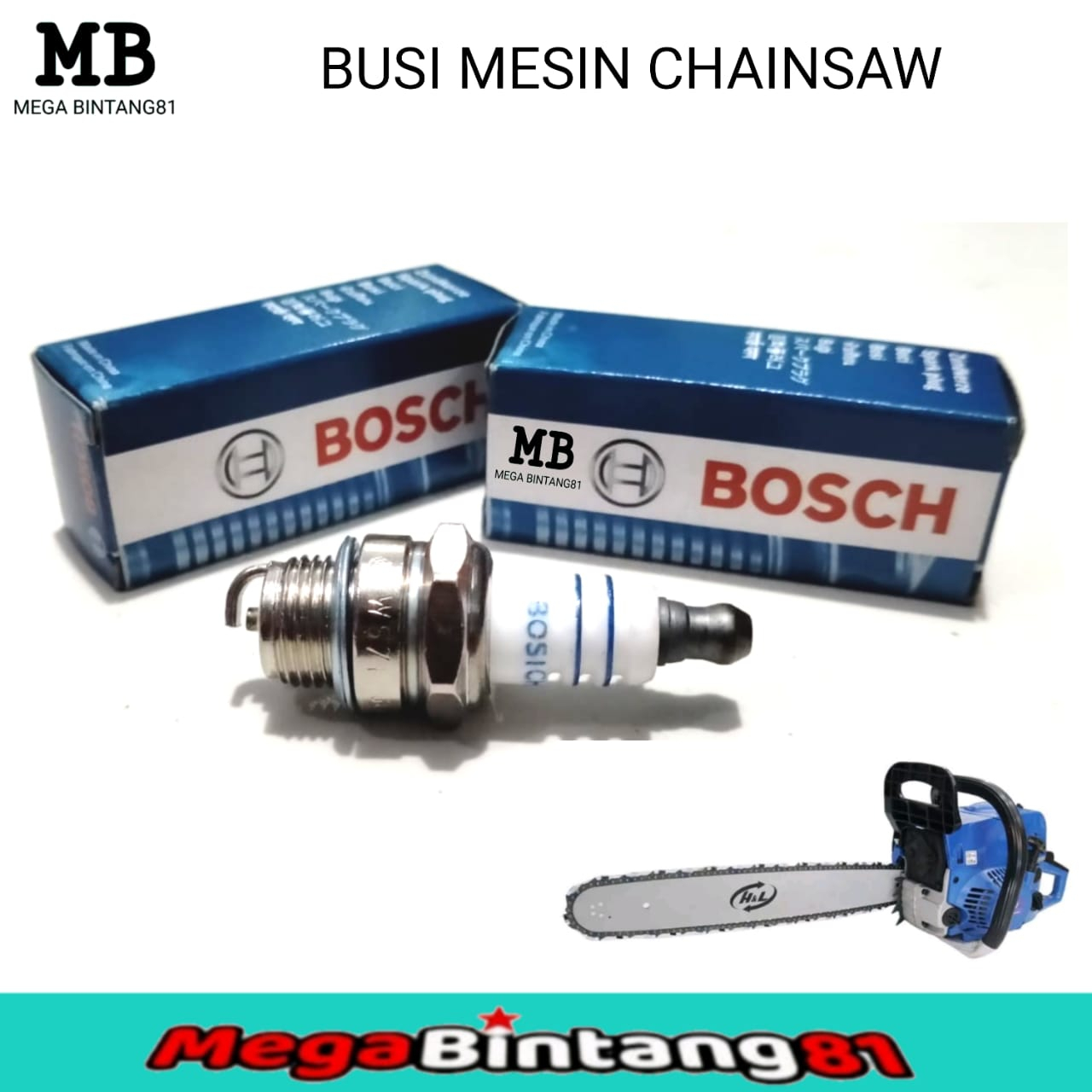 Jual busi chainsaw senso simso busi simso senso 5200 5800 | Shopee ...
