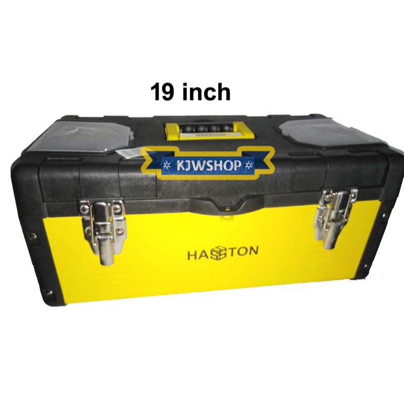 Jual Toolbox Besi Hasston PROHEX Tool Box Besi 19" Kotak Perkakas Besi ...