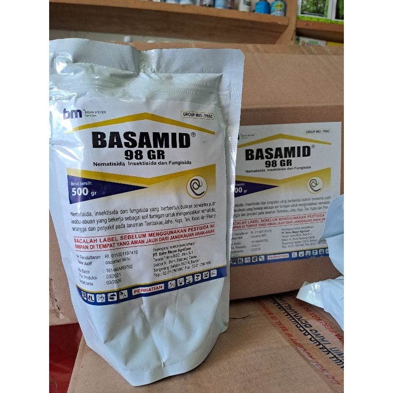 Jual Basamid 98GR Behn Meyer 500gr TERBARU EXP 2029 | Shopee Indonesia