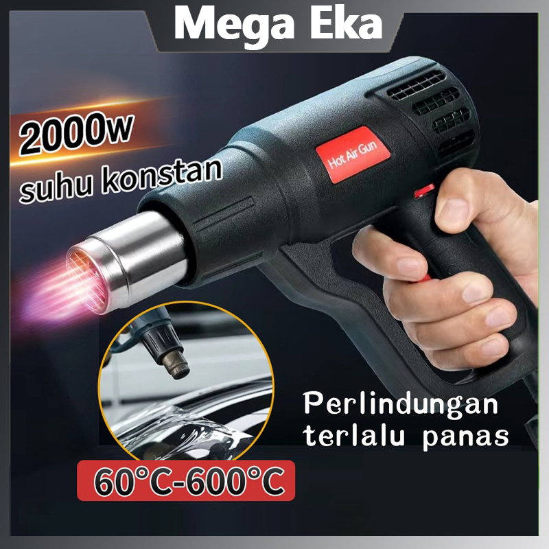 Jual Reaim 220V Heat Gun Air Hot Gun H&L Pro Senapan Panas Pistol Angin ...