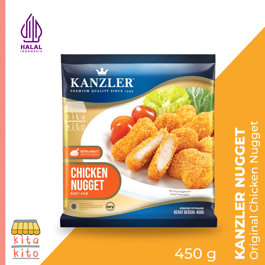 Jual Kanzler Original Chicken Nugget Premium 450 Gram | Shopee Indonesia