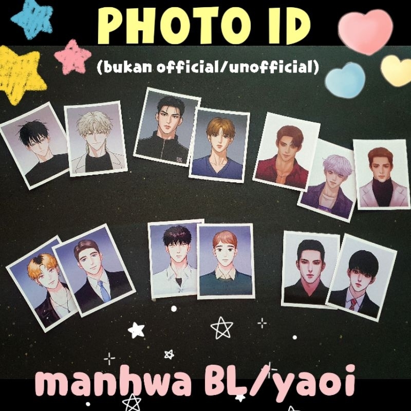 Jual foto ID /foto karakter manhwa BL/yaoi/love boys | Shopee Indonesia