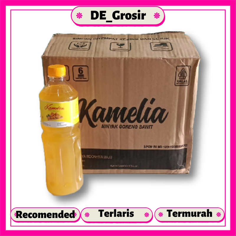 Jual Kamelia Minyak Goreng Sawit 900ml Dapat 1 Dus Isi 12 Pcs | Shopee Indonesia