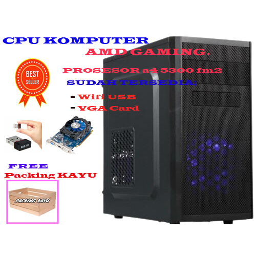 Jual cpu komputer amd gaming ram 8 vga card 1 gb | Shopee Indonesia