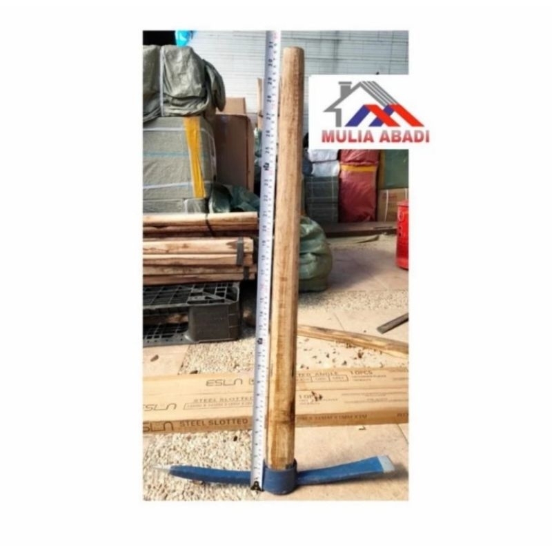 Jual Blencong gagang kayu / blencong ganco pacul tanah + gagang kayu ...