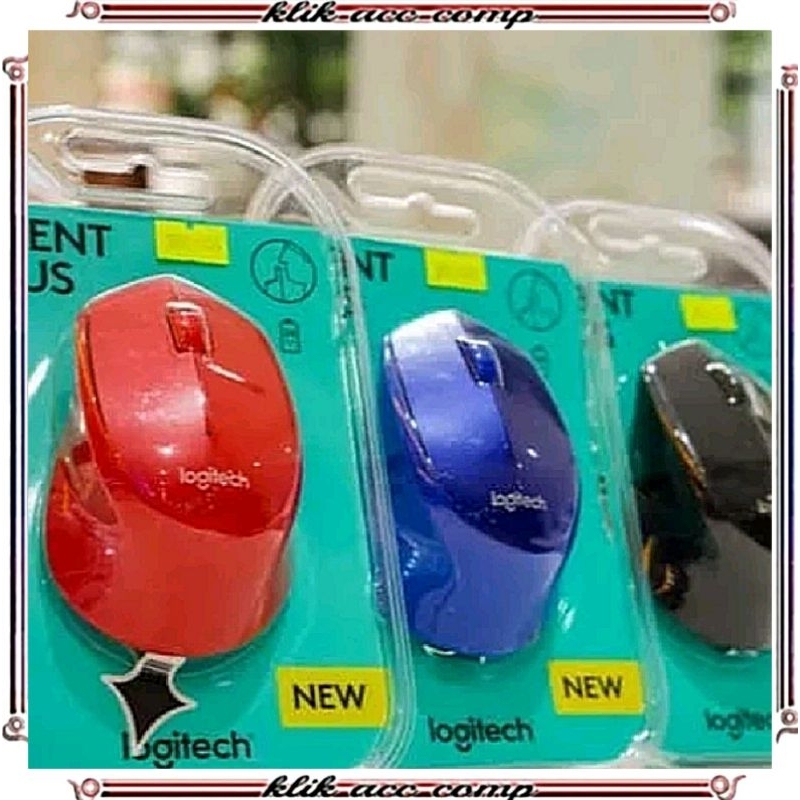 Jual Logitech Wireless Mouse M331 Blue Silent - Mouse Wireless M 331 ...