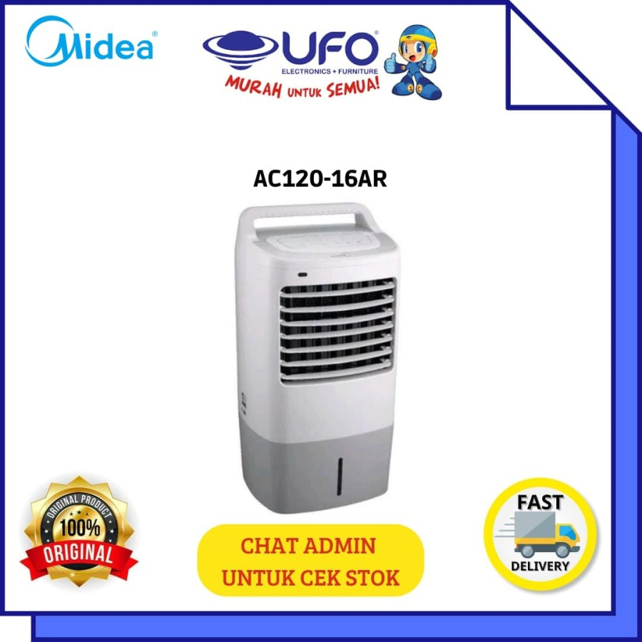 Jual MIDEA AC120-16AR AIR COOLER 10 LITER | Shopee Indonesia