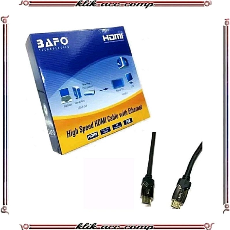 Jual kabel hdmi bafo 10meter hdmi to hdmi original | Shopee Indonesia