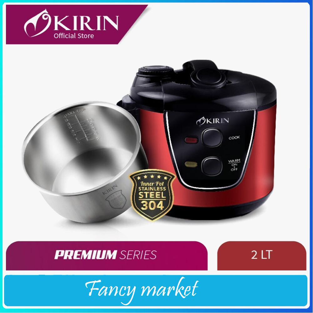 Jual RICE COOKER KIRIN MAGIC COM KIRIN KRC 389 Pot Stenlies - Kapasitas 2 liter | Shopee Indonesia