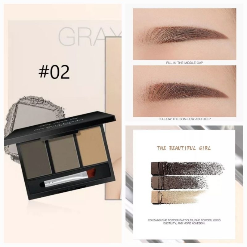 Jual Eyebrow cake eyebrow powder pensil alis Kosmetik Make Up Makeup ...