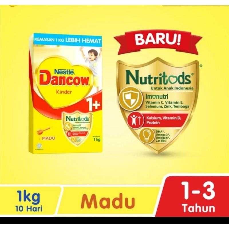 Jual dancow 1+ madu 1kg exp 2026 | Shopee Indonesia