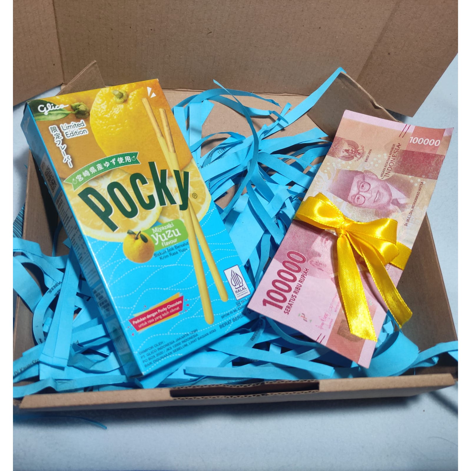 Jual HAMPERS MEWAH HAMPERS POCKY YUZU / buket mahar/ buket uang ...