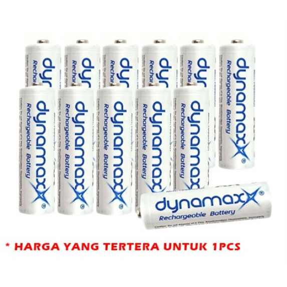Jual Baterai Batere Dynamax AA A2 Rechargeable 1.2V Bisa Charge Ulang ...