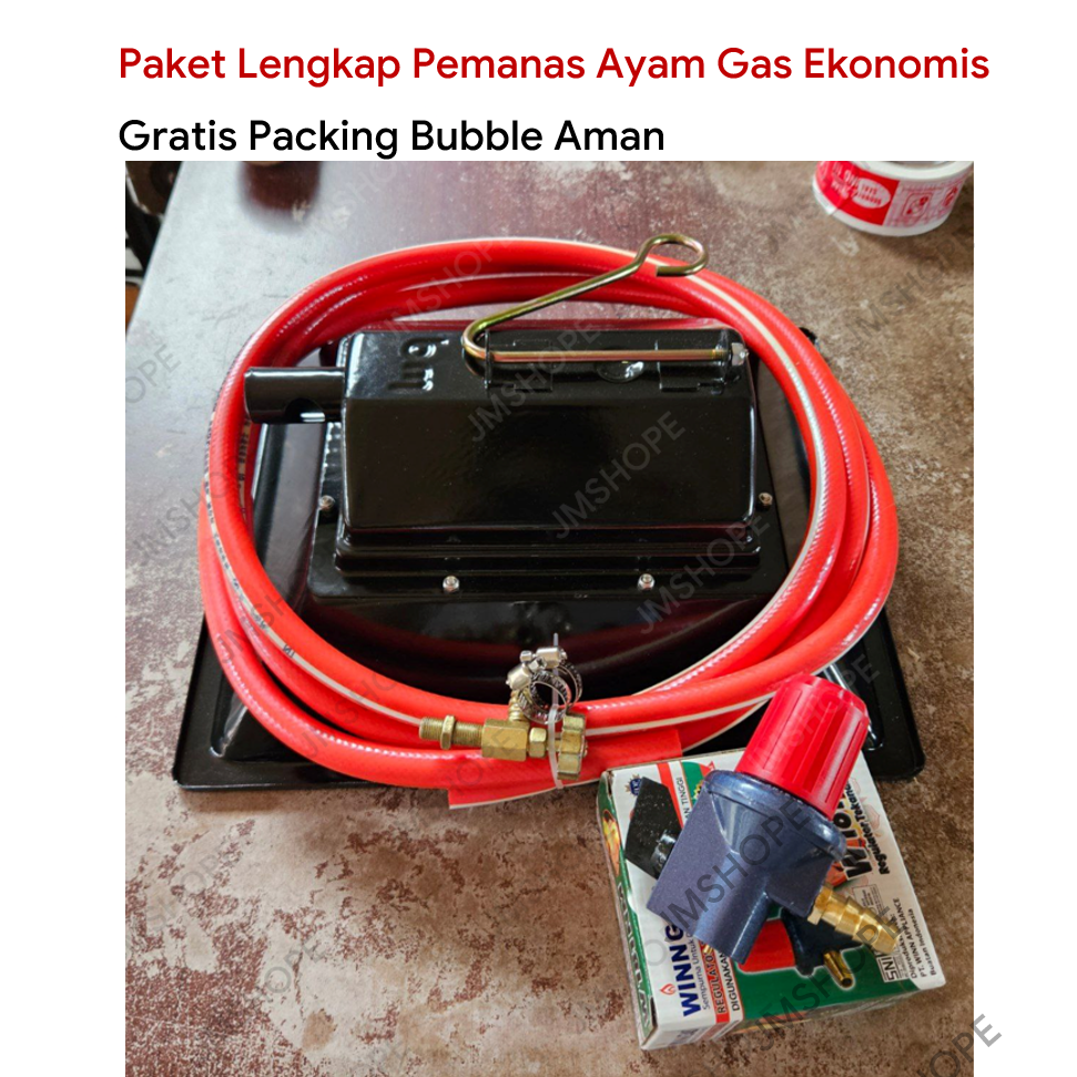Jual Paket Lengkap Pemanas Bahan Bakar Gas Kandang Anak Ayam Ekonomis ...