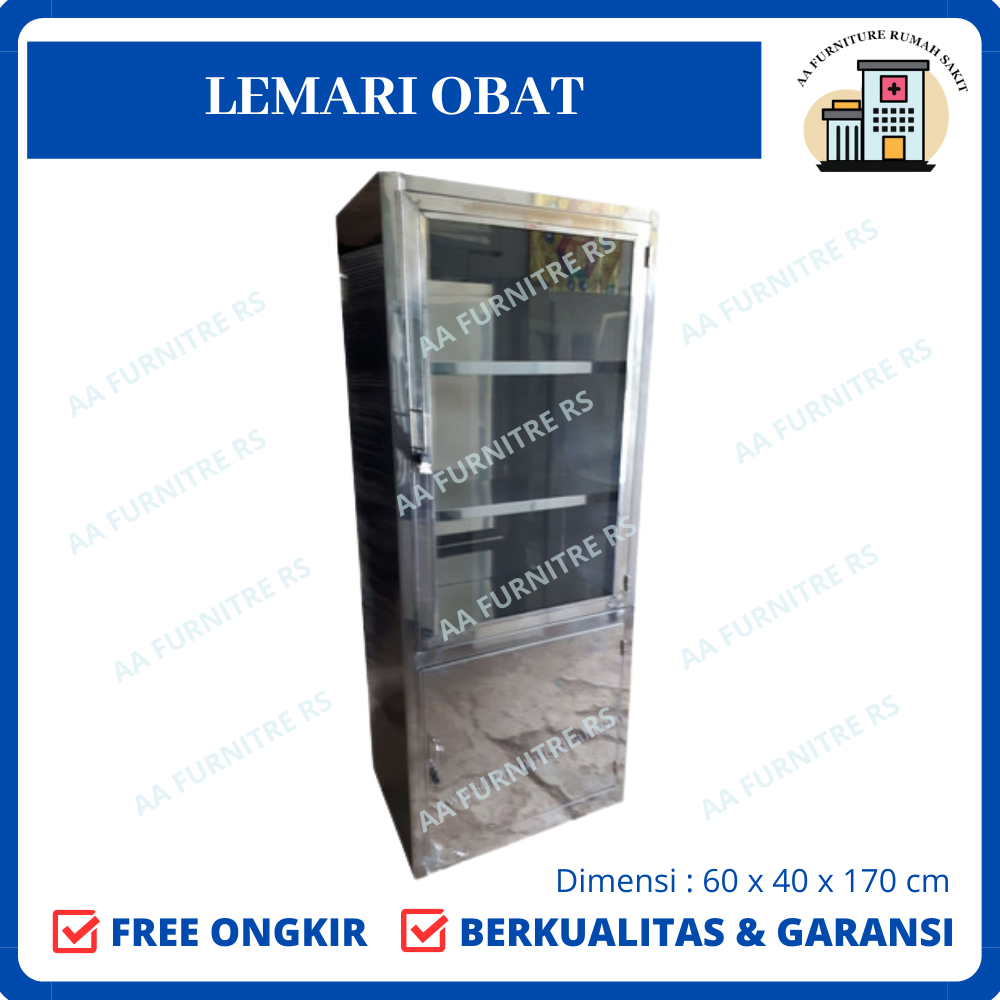 Jual Lemari Obat 1 Pintu Stainless Lemari Rumah Sakit 1 Pintu Stainless ...