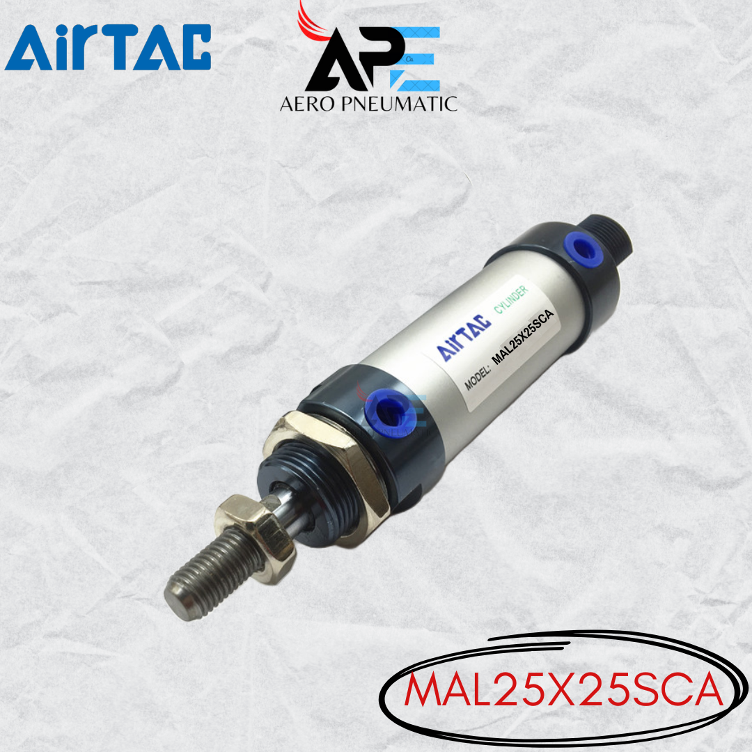 Jual MAL25X25 MINI CYLINDER AIRTAC MAL 25X25 SCA / CA / SU / U | Shopee Indonesia