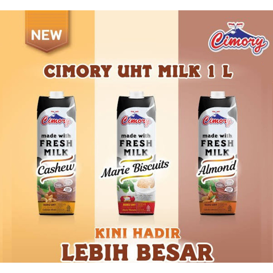 Jual Susu Cimory UHT Milk 1L 1 Liter 1000ml 1000 ml | Shopee Indonesia