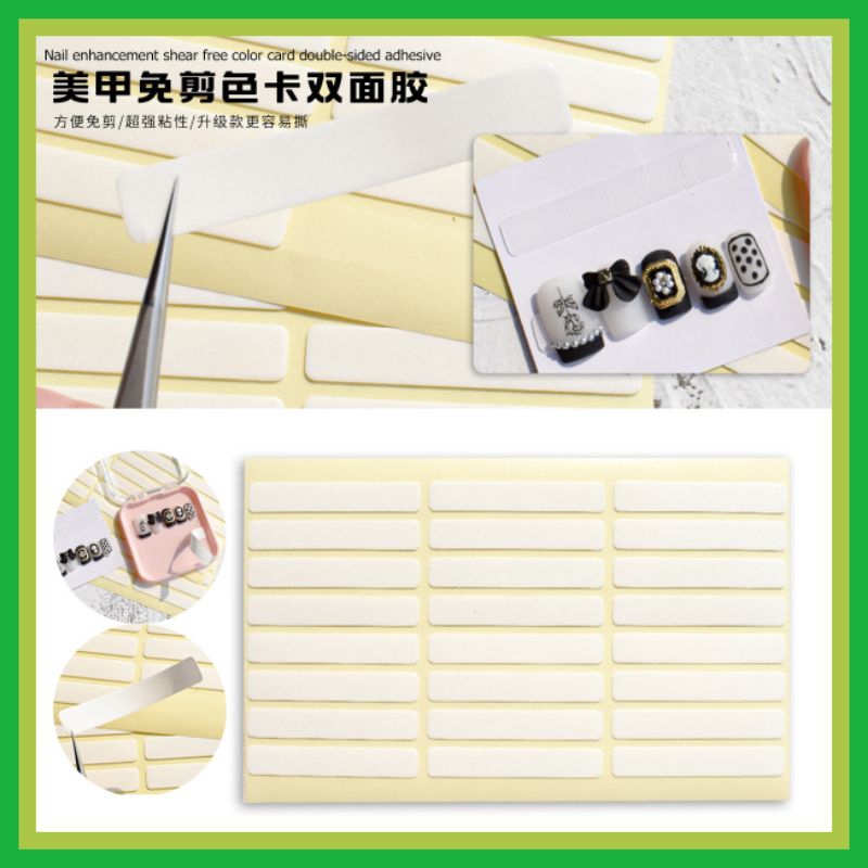 Jual NAIL STAND DOUBLE SIDED TAPE DOUBLETAPE ISOLASI 2 SISI LEM PEREKAT ...