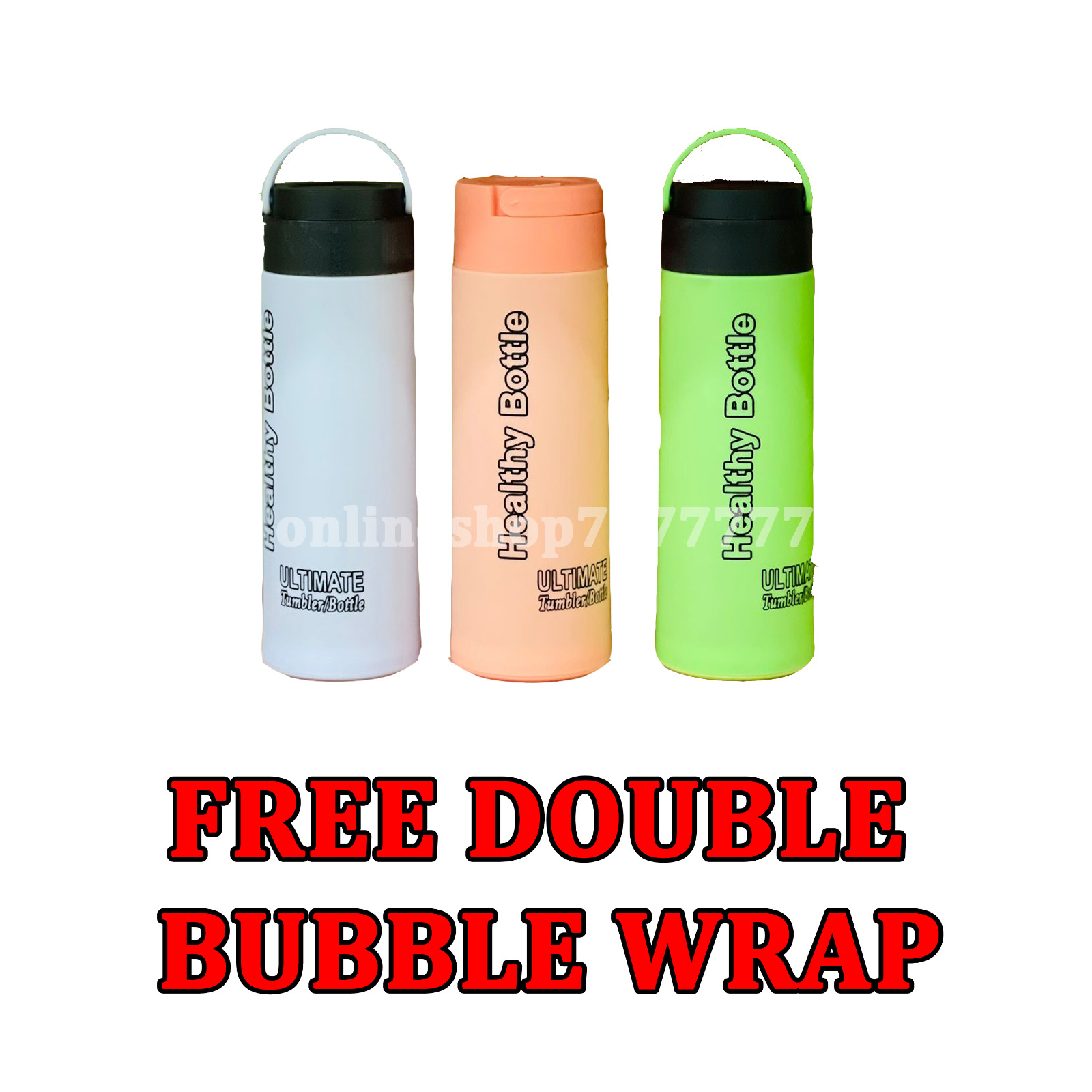 Jual botol tumbler healthy bottle logo youth / botol healthy bottle ...