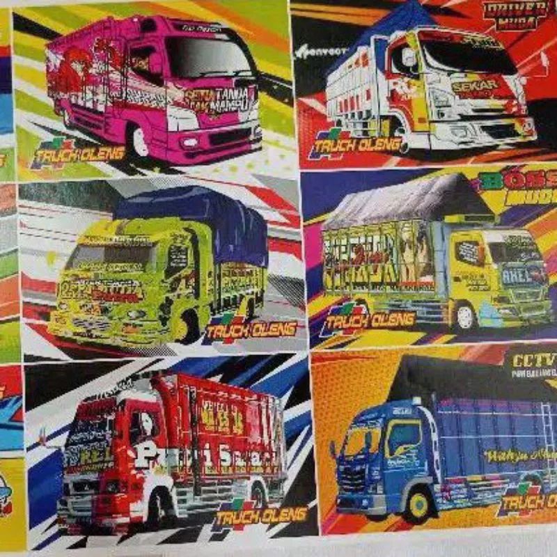 Jual (ISI 20) STICKER TRUCK OLENG (20 gambar) | Shopee Indonesia