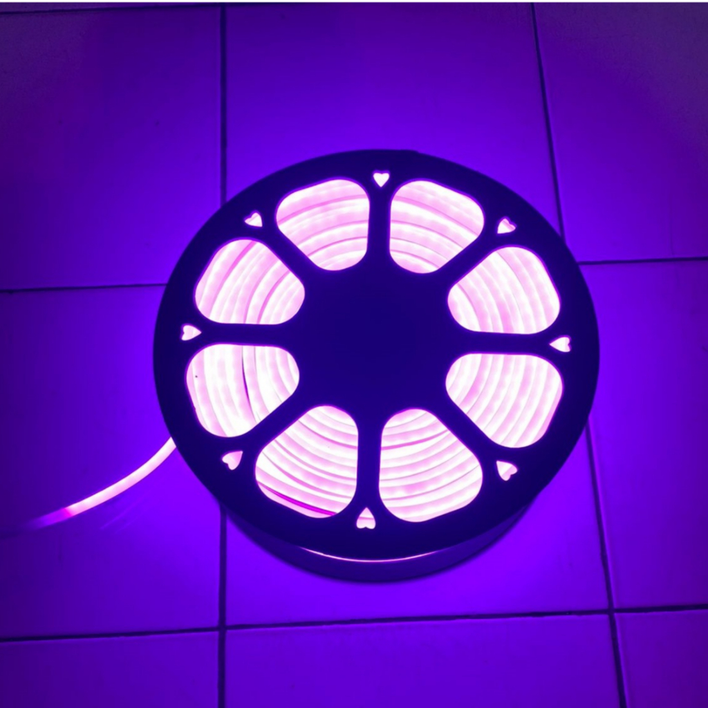 Jual Lampu LED Selang Neon Flex / Selang Susu 1 meter 220V - Putih, (1 ...