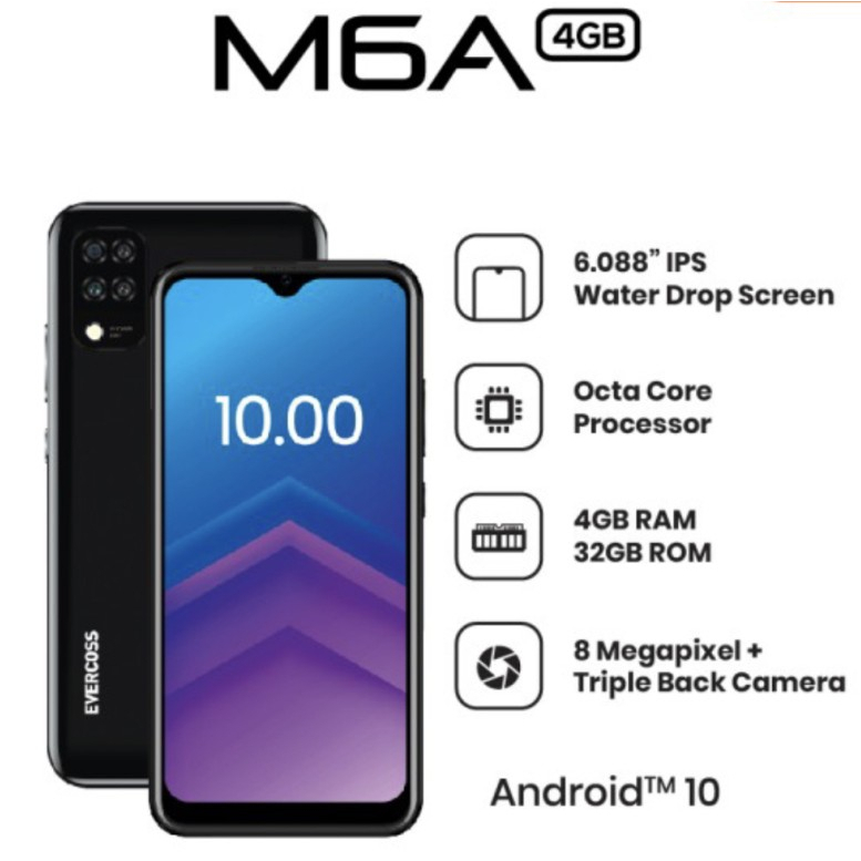 Jual Evercoss M6A 3/16 GB | Shopee Indonesia