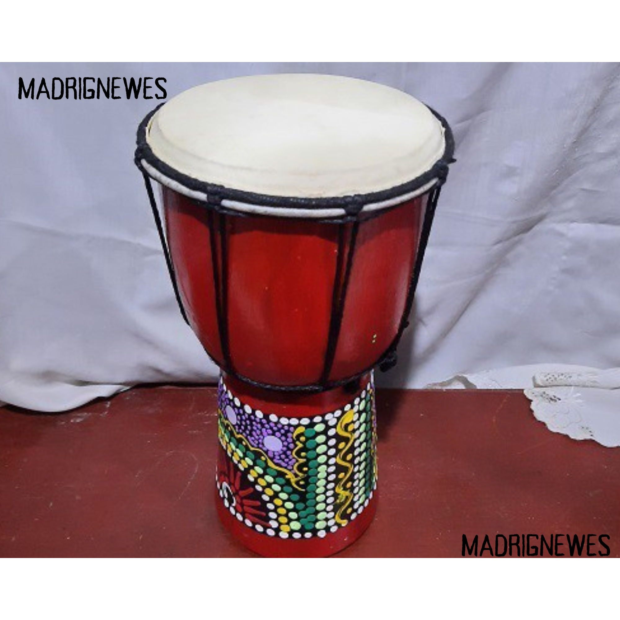 Jual [COD] Kendang Jimbe Gendang Djimbe Blitar Alat Musik Tradisional ...