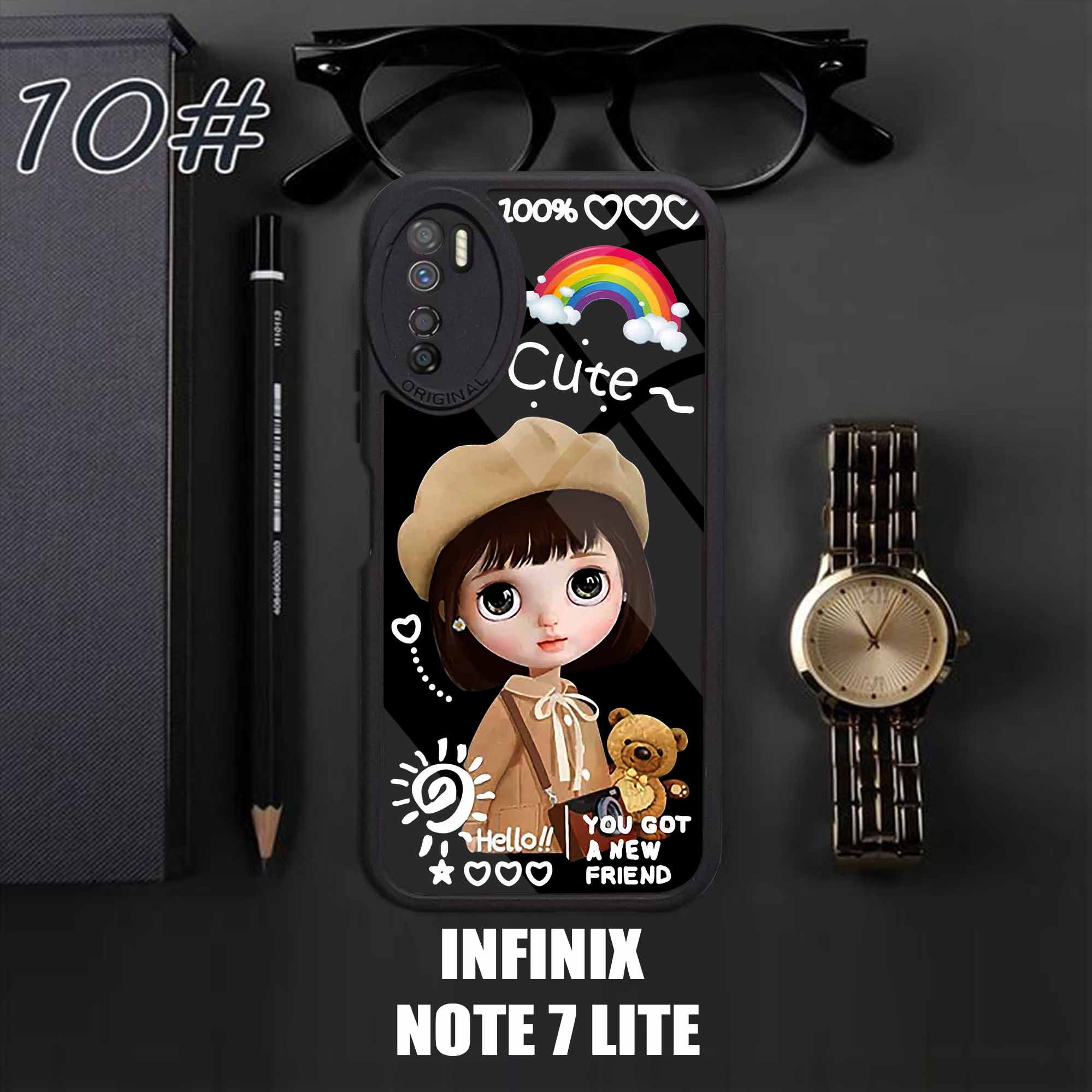 Jual Case INFINIX NOTE 7 LITE 2023 Motif [CUTE] Terlaris Casing INFINIX ...