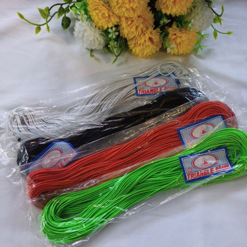 Jual Tali Sengkelit/Tali Kancing Molor 2mm merk TRIANGLE | Shopee Indonesia