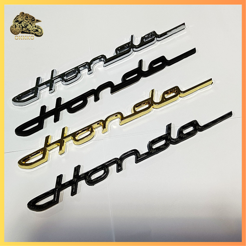 Jual Honda Emblem Logo 3D Emblem Sepeda Motor Honda Emblem Stiker Mobil ...