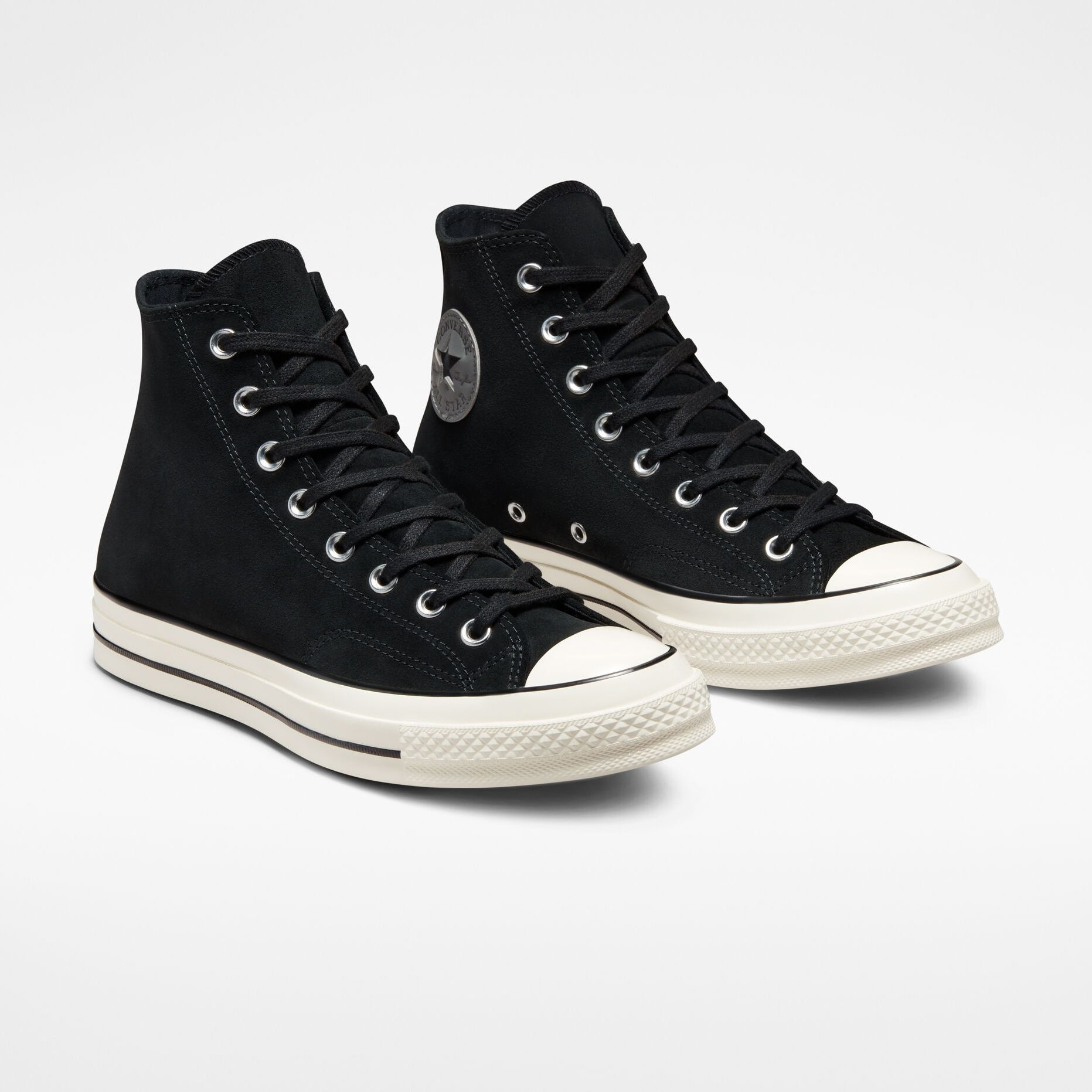 Jual Sepatu Converse Chuck 70 All Star Suede Hi Black Men Sneakers ...