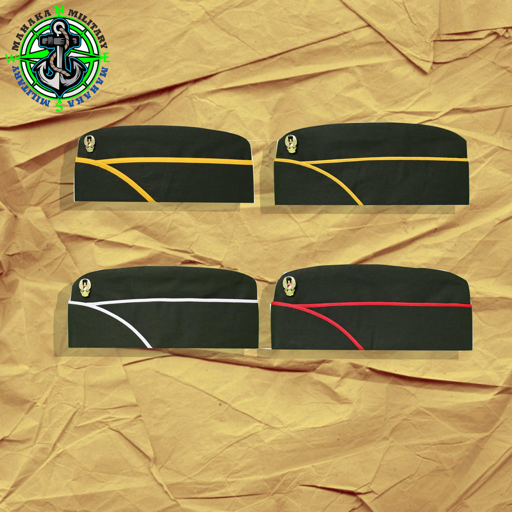 Jual topi mut bivakmut TNI AD satu set emblem eka paksi /tamtama ...