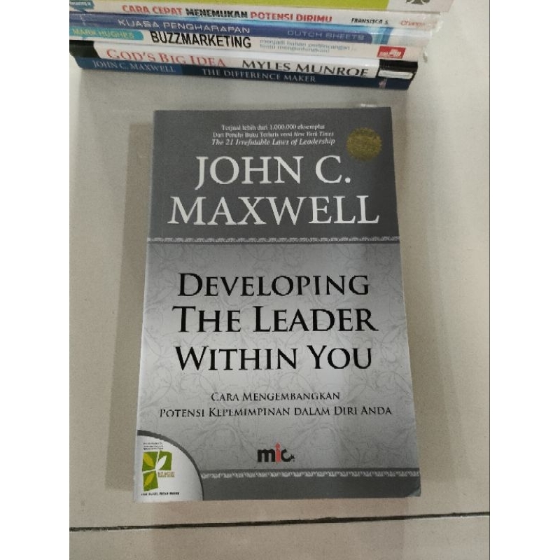 Jual Buku Original Developing The Leader Within You Cara