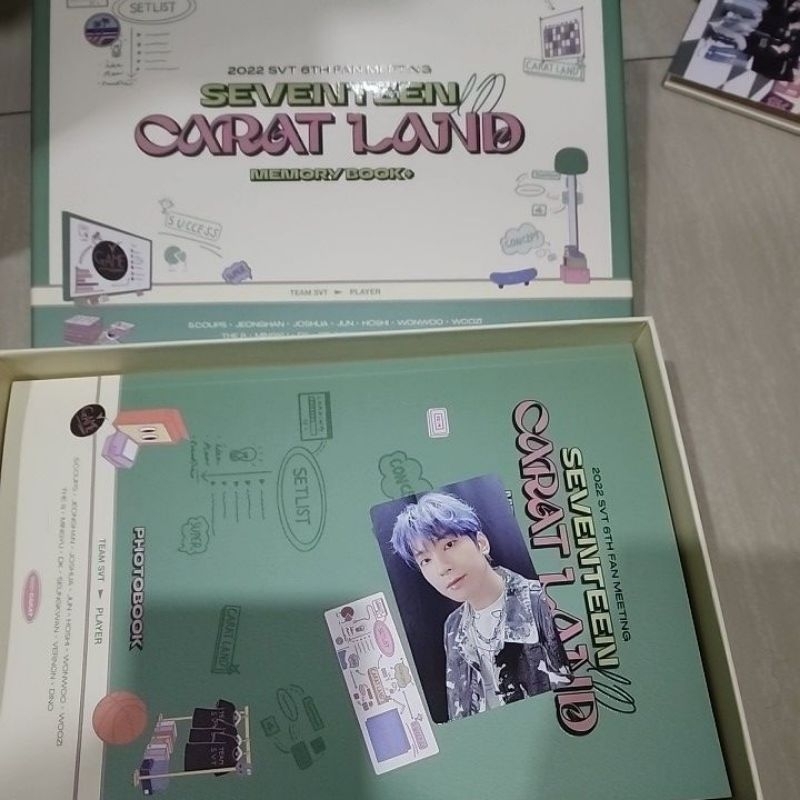 Jual outbox photobook pc wonwoo dvd seventeen caratland memory book 2022 | Shopee Indonesia