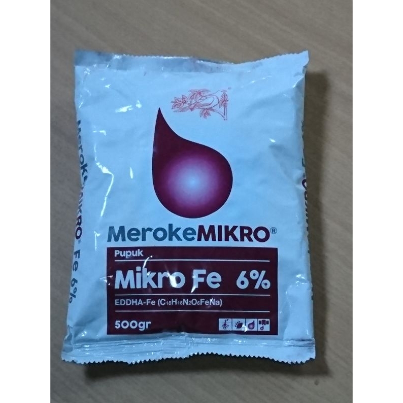 Jual Meroke Mikro Fe-EDDHA 6%/Pupuk Mikro Fe 50g | Shopee Indonesia