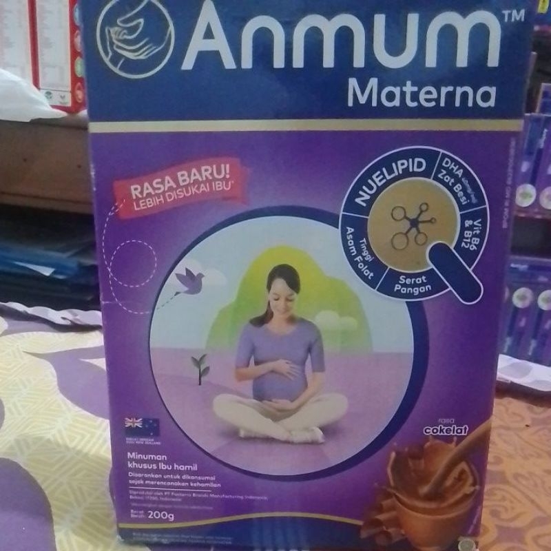 Jual Anmum materna cokelat lite strawberry cokelat 200 grm | Shopee ...