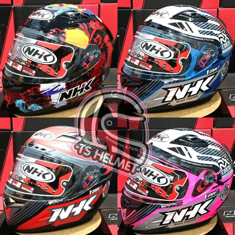 Jual Helm Nhk Rx9 Rx 9 / Toxic / Spetanor / Racer X / SE Samurai Dobel ...