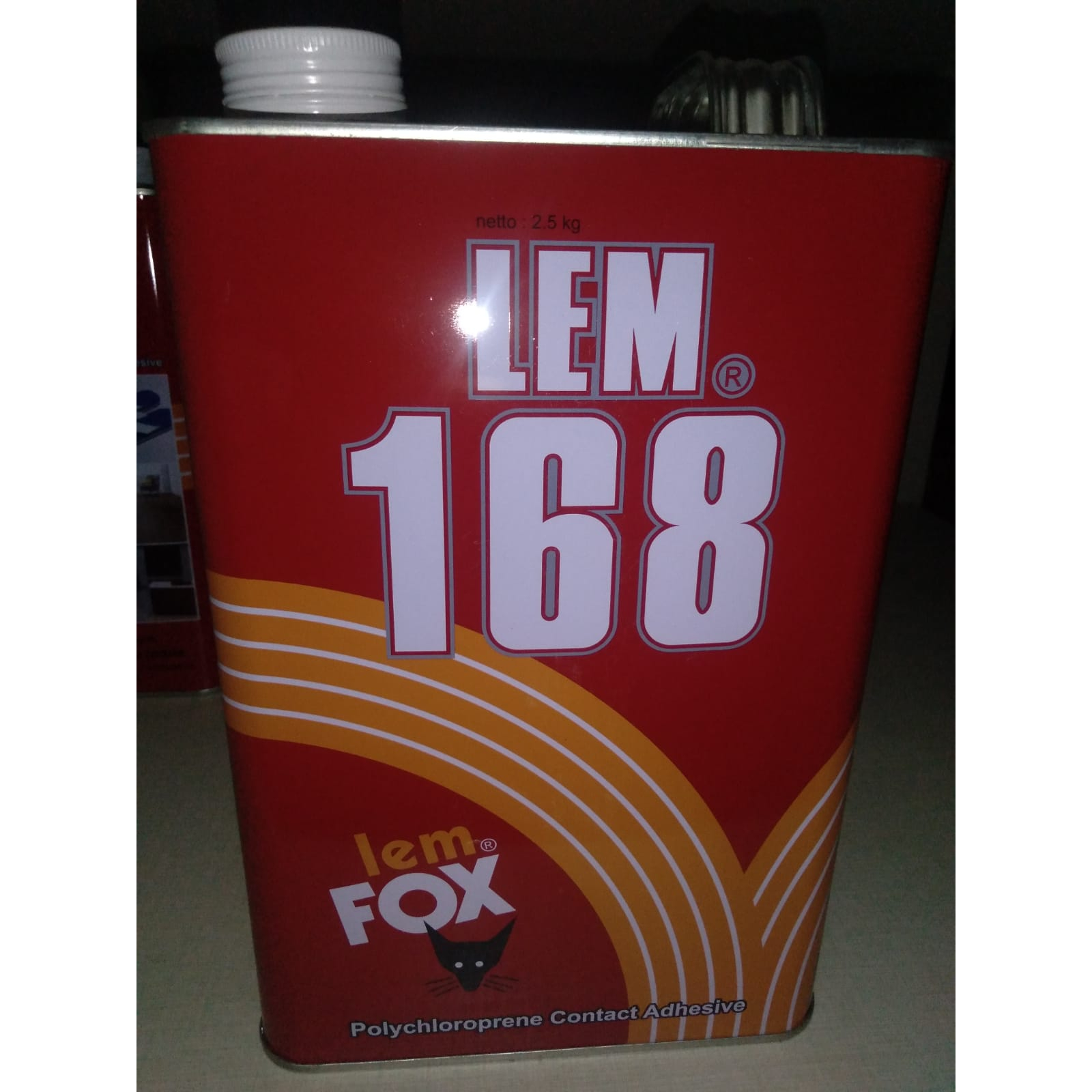 Jual LEM FOX 168 Ploychloroprene Contact Adhesive 2.5kg | Shopee Indonesia