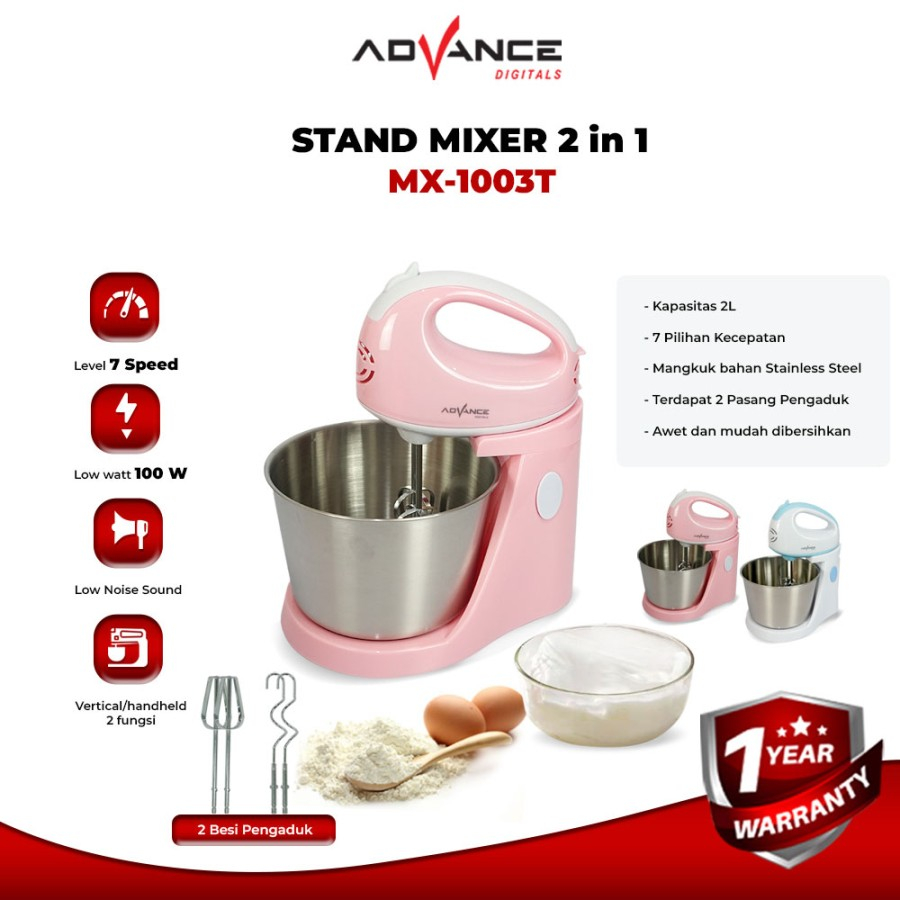 Jual Advance Stand Mixer / Mixer com / MIXER Murah / Mixer duduk ...