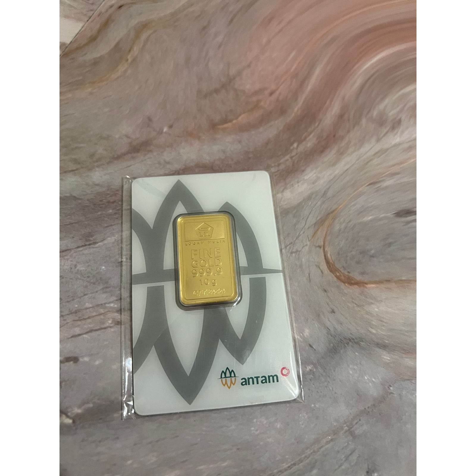 Jual LM EMAS MULIA ANTAM RED MARK 10 GRAM ASLI BERSERTIFIKAT | Shopee ...