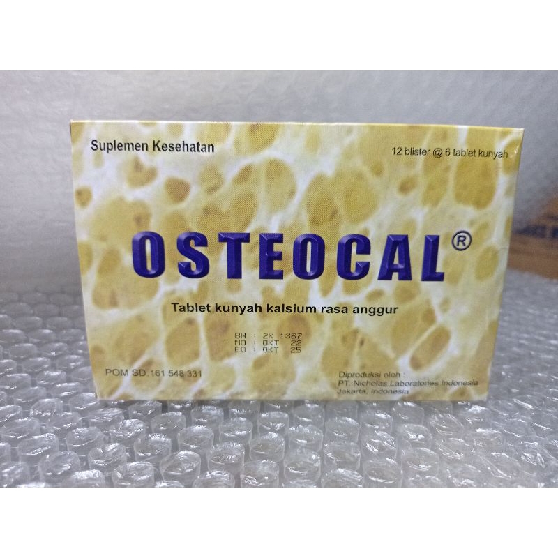 Jual osteocal box 72 tablet | Shopee Indonesia