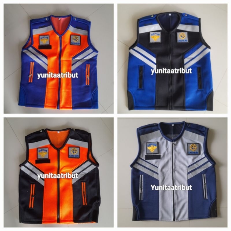 Jual Rompi Dishub Double Mesh Tebal Full Logo | Shopee Indonesia