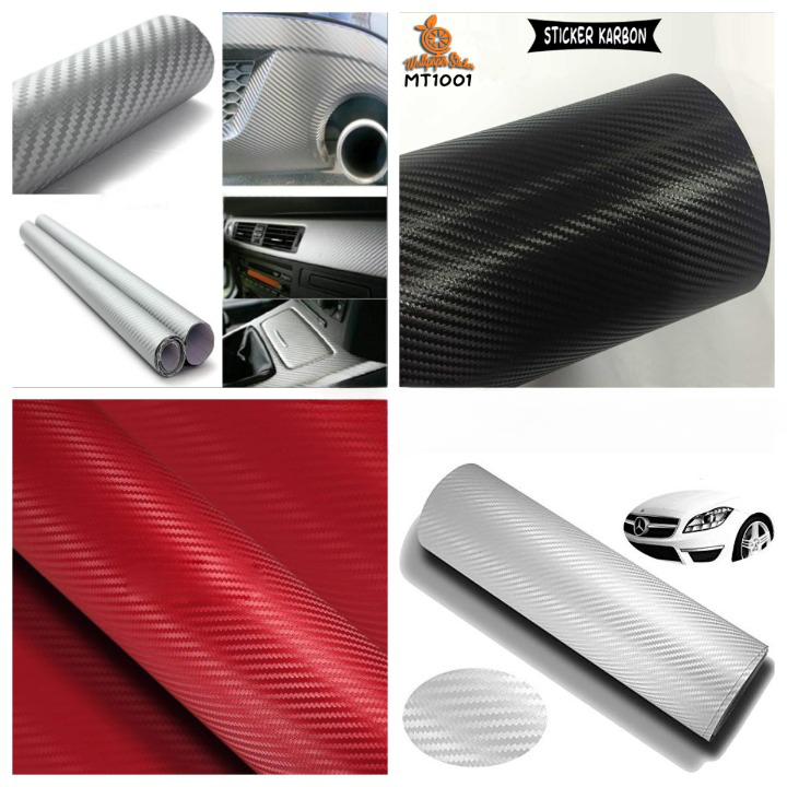 Jual Stiker Karbon Premium Tebal 45 x 1Meter Best Quality Kelas Premium ...