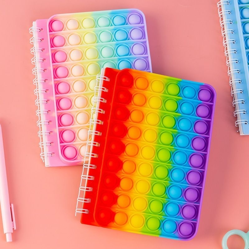 Jual Notebook Pop it / Buku Tulis cover mainan Pop it | Shopee Indonesia