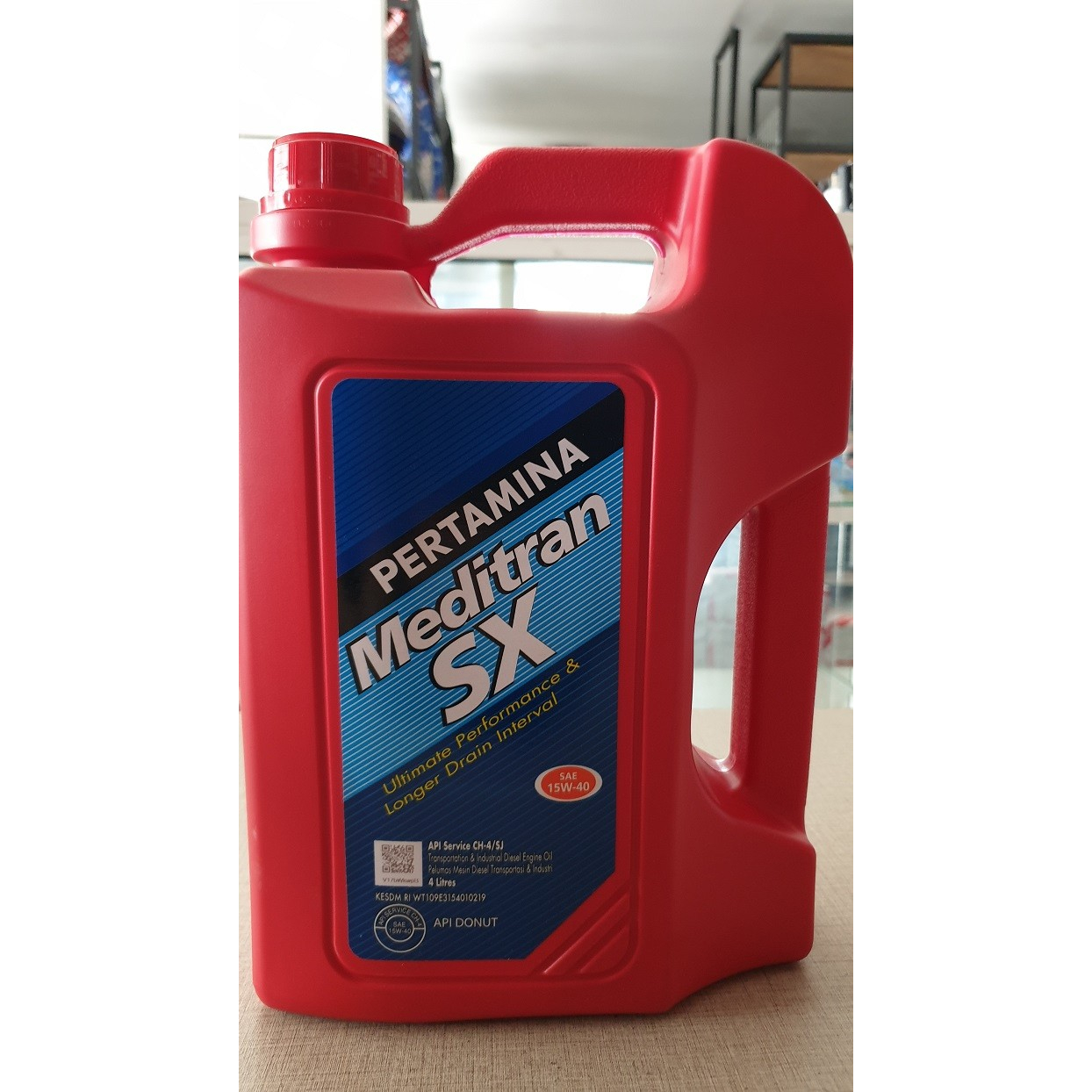 Jual OLI PERTAMINA MEDITRAN SX SAE 15W 40 API CH-4/SJ 4 LITER OLI MESIN DIESEL | Shopee Indonesia