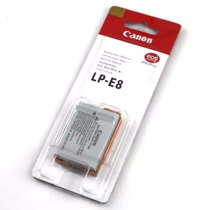 Jual Battery / Baterai Kamera C4N0N LP-E8 for 550d 600d 650d 700d cocok untuk charger lc-e8 ...
