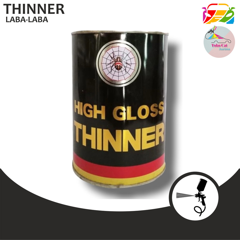 Jual THINER PENGENCER CAT MINYAK CAT THINNER LABA-LABA 1L | Shopee ...