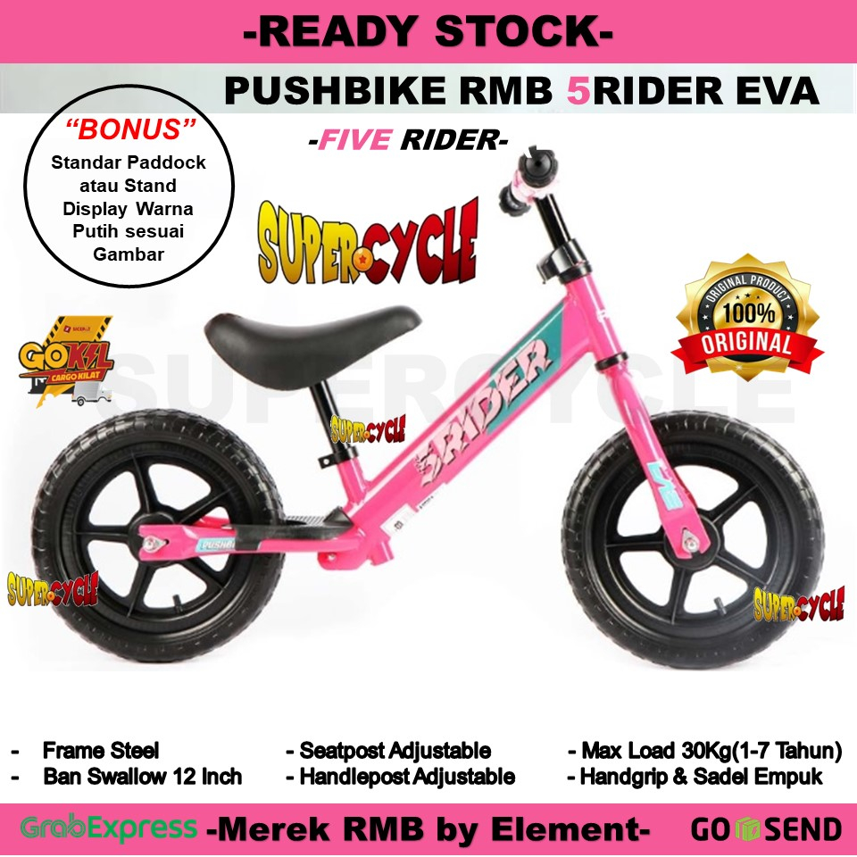 Jual Sepeda Anak Pushbike 3.0 air RMB 5-Rider Balance Bike by Element New Original | Shopee ...