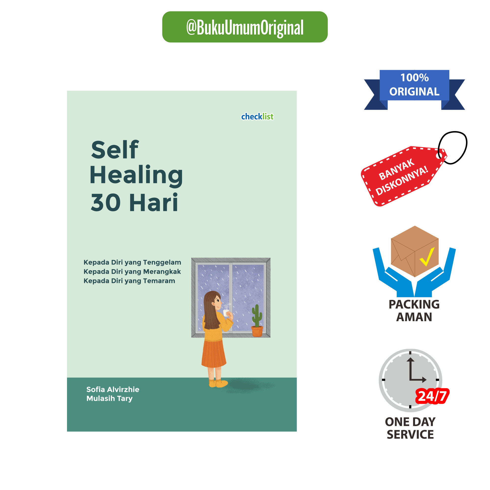 Jual Buku Motivasi Self Healing 30 Hari (Mulasih Tary & Sofia Alvirzhie) | Shopee Indonesia